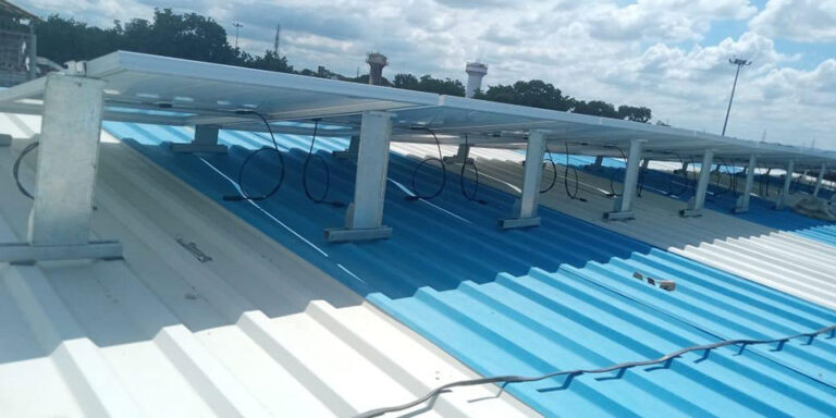 Hot Dip Galvanized (HDGI) Solar Panel Mounting Structure Manufacturer ...